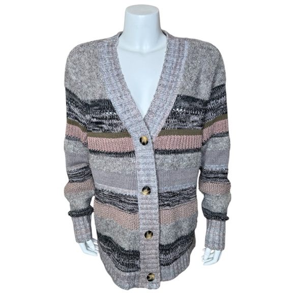 CAbi | Sweaters | Cabi Boyfriend Cardigan Sweater L Oversized Chunky ...
